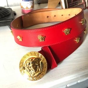 Versace | Accessories | Versace Medusa Belt | Poshmark
